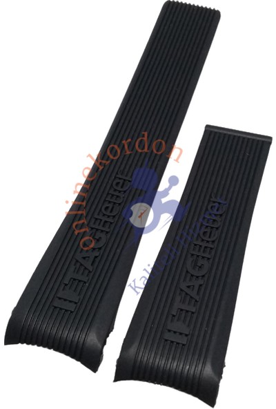 Tag Heuer Mercedes Siyah Silikon Saat Kordonu Tag Heuer Mercedes Siyah Silikon Saat Kordonu