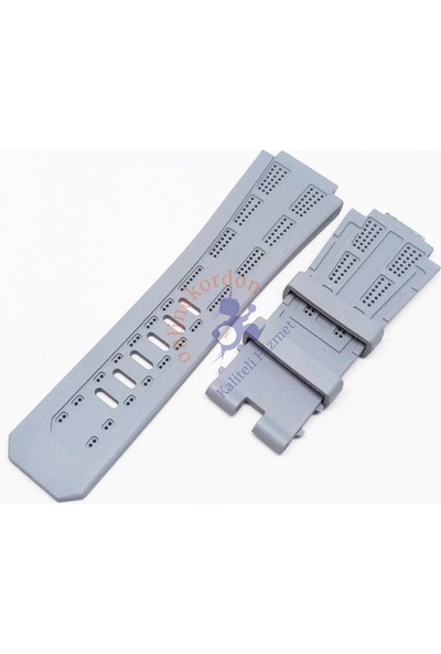 Audemars Piguet Lebron James Uyumlu Gri Silikon Kordon
