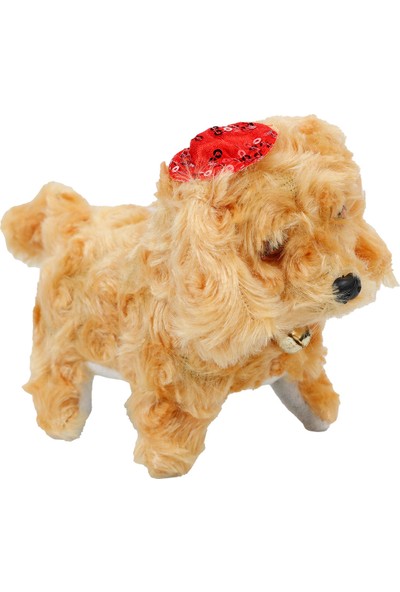 Can Oyuncak Hareket Eden Havlayan Sesli Köpek Sarı