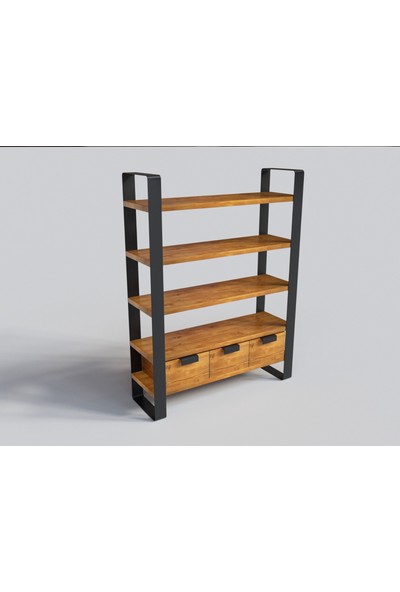 Ntconcept Masif Ağaç Kitaplık