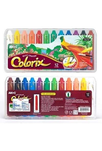 Amos Colorix Pastel Boya 12’li Crx 5PC12 Amos Colorix Pastel Boya 12’li Crx 5PC12
