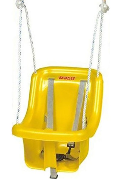 Dolu Emniyet Kemerli Büyük Salıncak Sarı