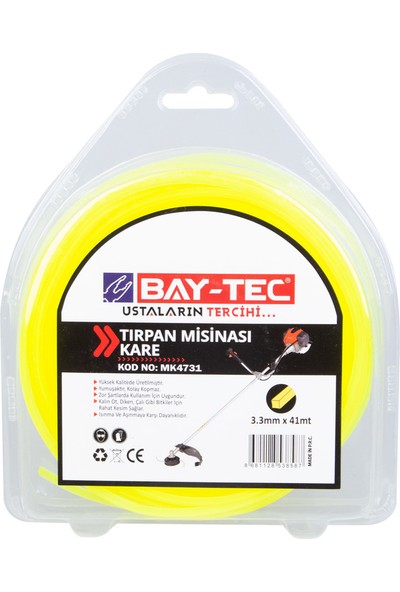 Bay-Tec Bay-TecKare Tırpan Misinası 3.3 mm 41 M