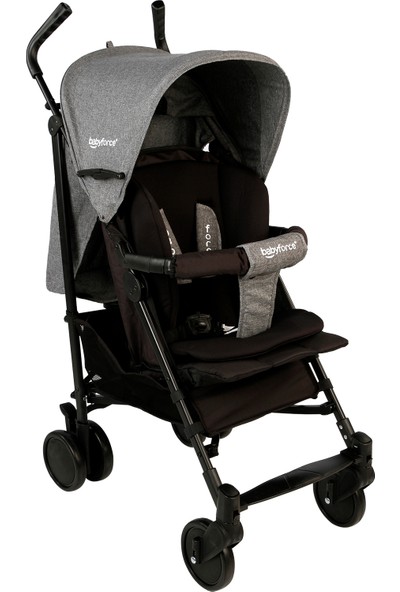 Baby Force POLO20 Baston Puset Bebek Arabası Gri
