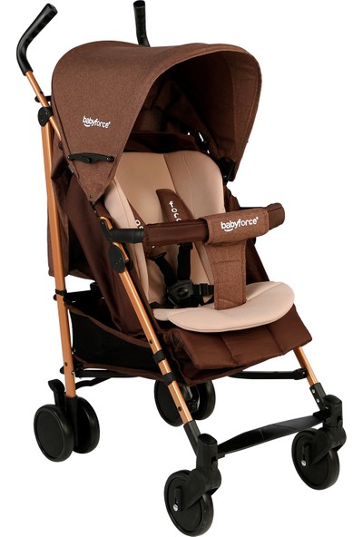 Baby Force POLO20 Baston Puset Bebek Arabası Kahverengi Baby Force POLO20 Baston Puset Bebek Arabası Kahverengi
