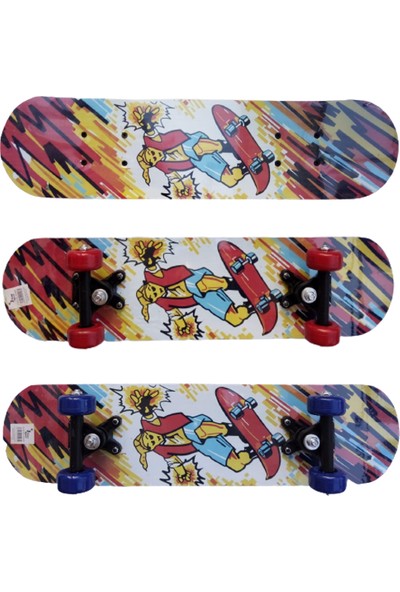 Can Sport Küçük Boy 42 cm Ahşap Kaykay