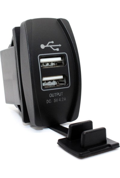 Tme Toyota Araçlar Için 2 USB 2.1 Amper 12-24V Telefon Şarj Aleti