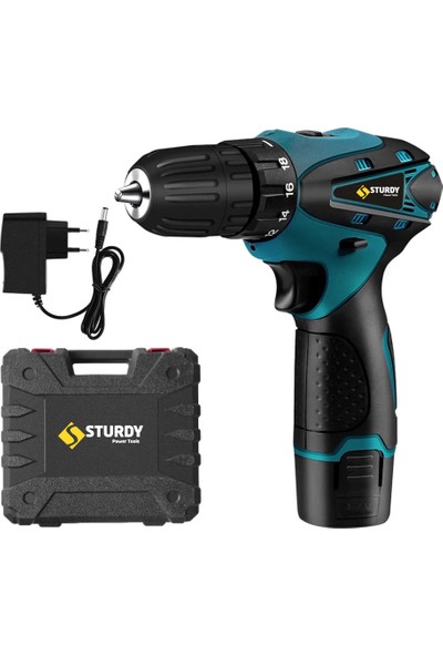 Sturdy 36 V 5 Ah Li-On X-Torq Metal Şanzıman ARMUT MODEL ŞARJLI Matkap Sturdy 36 V 5 Ah Li-On X-Torq Metal Şanzıman ARMUT MODEL ŞARJLI Matkap