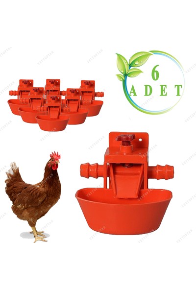 Otomatik Akıllı Tavuk Civciv Suluğu Suluk 6 Adet Hindi Ördek Bıldırcın Güvercin Yumurta Yumurtacı Otomatik Akıllı Tavuk Civciv Suluğu Suluk 6 Adet Hindi Ördek Bıldırcın Güvercin Yumurta Yumurtacı