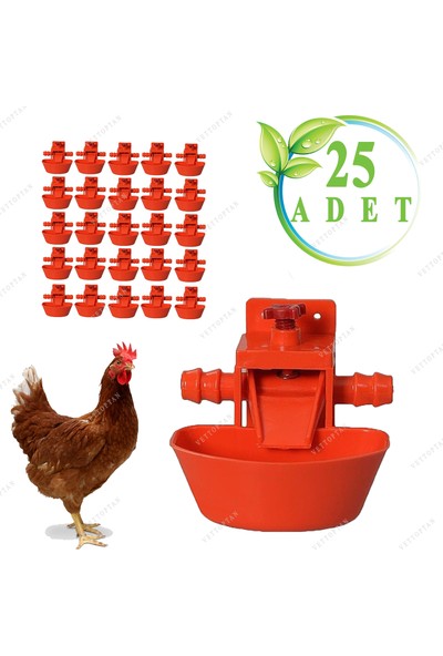 Otomatik Akıllı Tavuk Civciv Suluğu Suluk 25 Adet Kafes Kaz Ördek Bıldırcın Güvercin Kuş Papağan Otomatik Akıllı Tavuk Civciv Suluğu Suluk 25 Adet Kafes Kaz Ördek Bıldırcın Güvercin Kuş Papağan