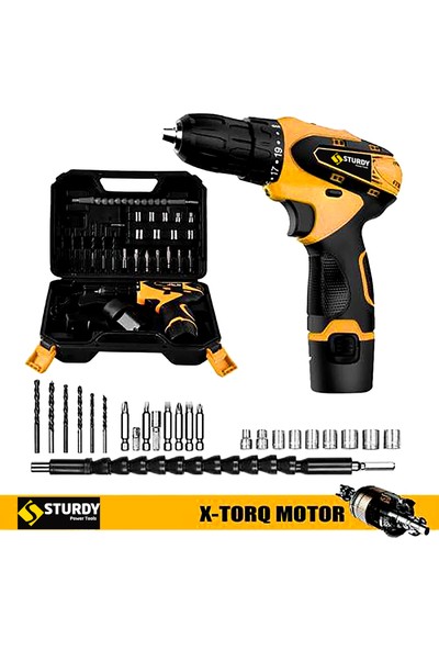 Sturdy Power Tool Akülü Vidalama 36 V 5 ah lion ÇİFT AKÜLÜ ŞARJLI ARMUT MODEL MATKAP Sturdy Power Tool Akülü Vidalama 36 V 5 ah lion ÇİFT AKÜLÜ ŞARJLI ARMUT MODEL MATKAP