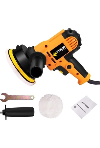 Sturdy Power Profesyonel 1400 Watt 6 Kademe Hız Kontrol Ayarlı Sulu Zımpara, Pasta Cila Makinesi Sturdy Power Profesyonel 1400 Watt 6 Kademe Hız Kontrol Ayarlı Sulu Zımpara, Pasta Cila Makinesi
