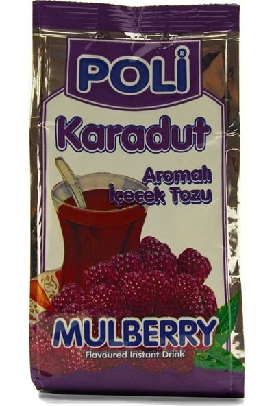 Poli Karadut Aromalı Içecek Tozu 300 gr Poli Karadut Aromalı Içecek Tozu 300 gr