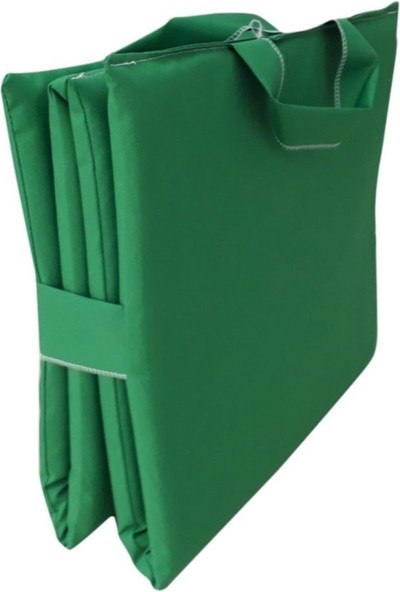 Kampo Plaj Minderi Şezlong Minderi Su Geçirmez Katlanır Yeşil 3lü Set