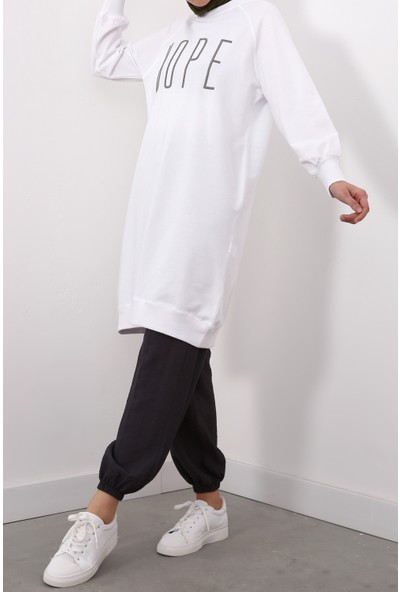 ALLDAY Nakışlı Sweat Tunik