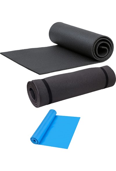 Glamonda Pilates Yoga Matı ve Egzersiz Direnç Lastiği Seti Glamonda Pilates Yoga Matı ve Egzersiz Direnç Lastiği Seti