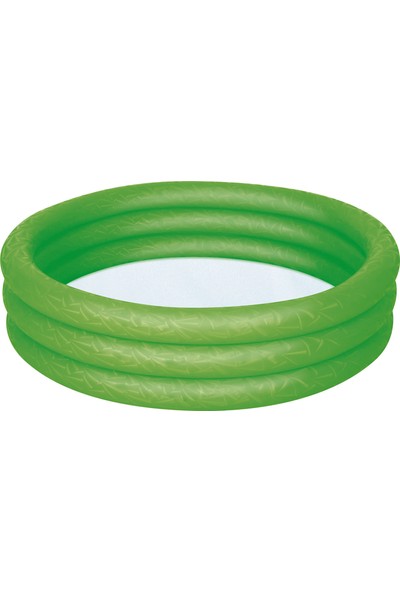 Bestway Yeşil Çocuk Havuzu Şişme Havuz 122 x 25 cm Büyük Boy 140 Lt