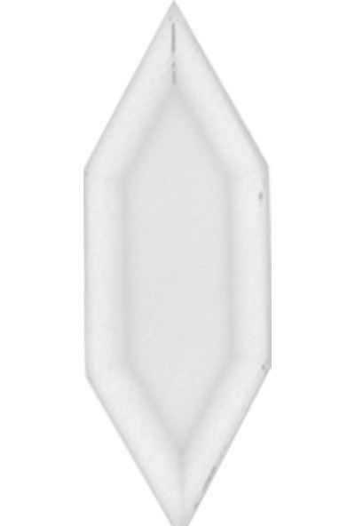 Armada Çini 05 x 15 cm Metro Yaprak Desen Beyaz Çini Seramik Karo Armada Çini 05 x 15 cm Metro Yaprak Desen Beyaz Çini Seramik Karo