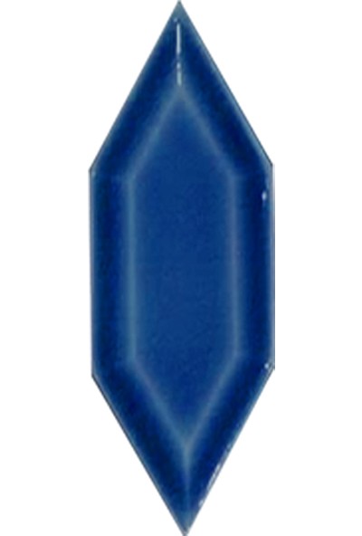 Armada Çini 05 x 15 cm Metro Yaprak Desen Kobalt Çini Seramik Karo Armada Çini 05 x 15 cm Metro Yaprak Desen Kobalt Çini Seramik Karo