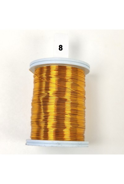 Hobizubi Sarı Filografi Teli 40 No - 8