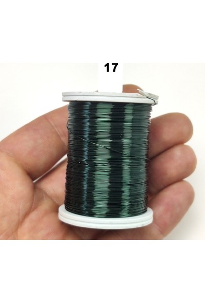 Hobizubi Avcı Yeşili Filografi Teli 40 No - 17 Hobizubi Avcı Yeşili Filografi Teli 40 No - 17