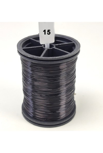 Hobizubi Siyah Filografi Teli 80 No - 15 Hobizubi Siyah Filografi Teli 80 No - 15