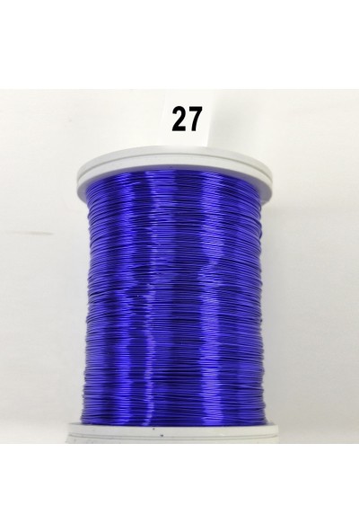 Hobizubi Kraliyet Mavisi Filografi Teli 30 No - 27 Hobizubi Kraliyet Mavisi Filografi Teli 30 No - 27