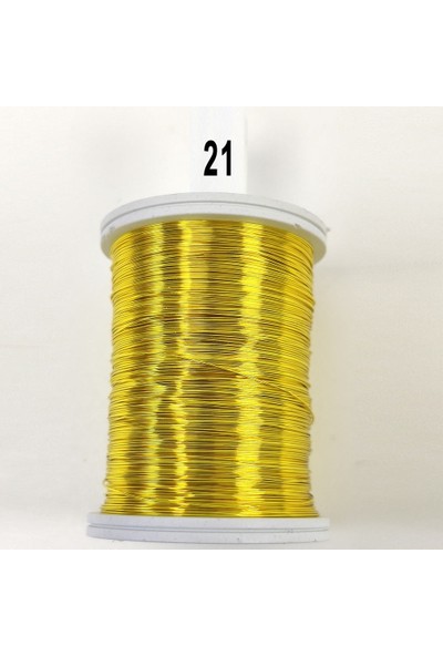 Hobizubi Sarı Filografi Teli 30 No - 21