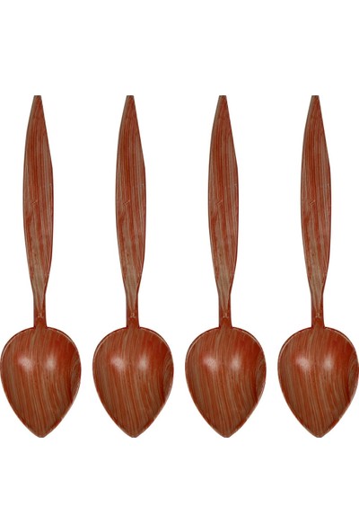 Kaktüskedi Mika Orta 4 Adet Oyun Kaşığı 714520