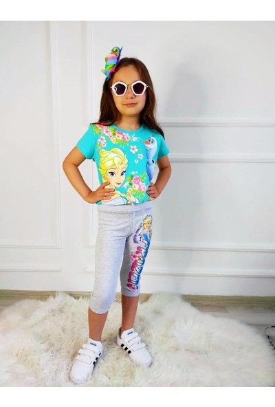 Pomegranate Frozen Baskılı Tayt Takım