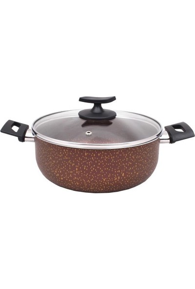 Papilla Rosetta Çikolata Gold 24 cm. Derin Tencere