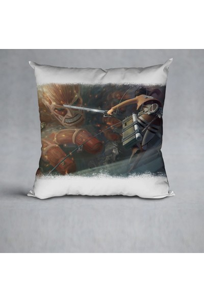 Vadi Burada Attack On Titan Baskılı Yastık Model 8 (Elyaf Dolgulu) Vadi Burada Attack On Titan Baskılı Yastık Model 8 (Elyaf Dolgulu)