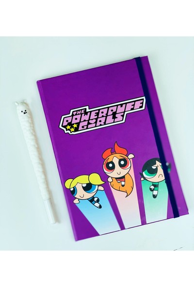 Lolla Box Powerpuff Girls Sert Kapak Defter Lolla Box Powerpuff Girls Sert Kapak Defter