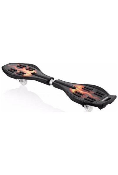 Ateş Desenli 2 Teker Kaykay - Işıklı Kaykay - Waveboard