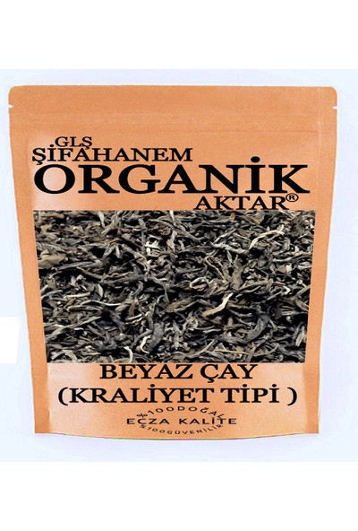 GLŞ Şifahanem Organik Aktar Beyaz Çay 1 kg Ecza Kalite Kraliyet Tipi