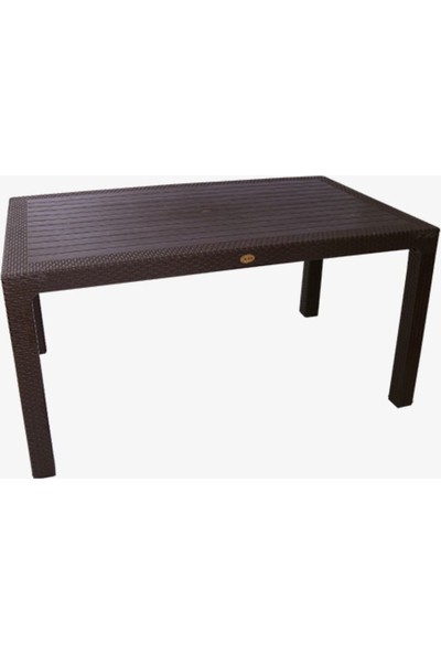 4A Groups - 90X150 cm Rattan Masa ( Camsız ) ( Acı Kahve - Beyaz Renk Seçenekleri ) 4A Groups - 90X150 cm Rattan Masa ( Camsız ) ( Acı Kahve - Beyaz Renk Seçenekleri )