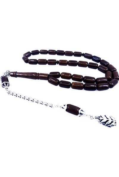 Karakaya Kuyumculuk Kapsül Model Mikron Gümüş Püsküllü Kuka Tesbih