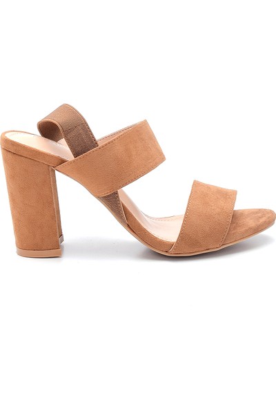 Derimod Kadın Kalın Topuklu Casual Sandalet