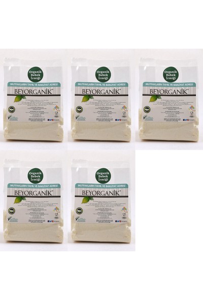 Bey Organik Bebek Irmiği 1 kg (200 X5)