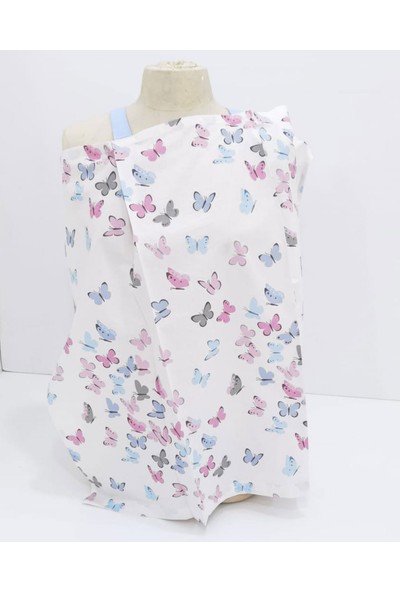 Mordesign Baloon Emzirme Örtüsü Pembe