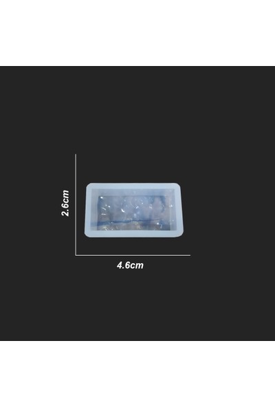 Hobizubi Dalgalı Dikdörtgen Reçine Epoksi Kalıp 16