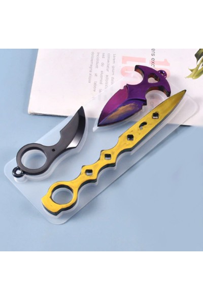 Hobizubi Bıçak Reçine Epoksi Kalıbı 945