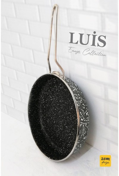 Zem Luis Emaye - Granit 26 cm Tava