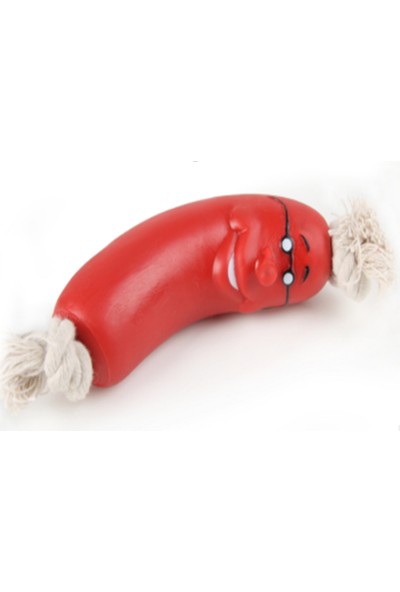 Mixpet Gülen Sosis Ipli Köpek Oyuncağı 22 cm