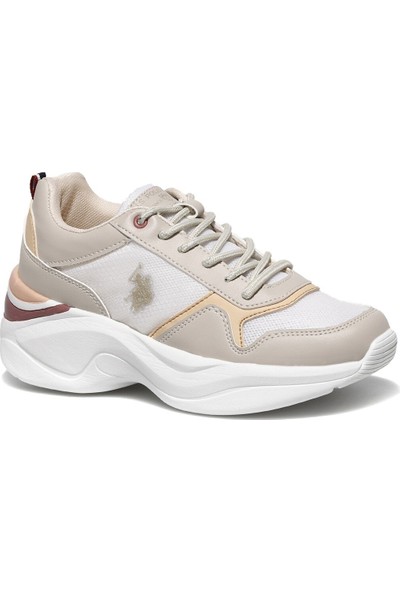 U.s. Polo Assn. Mercy Bej Kadın Fashion Sneaker