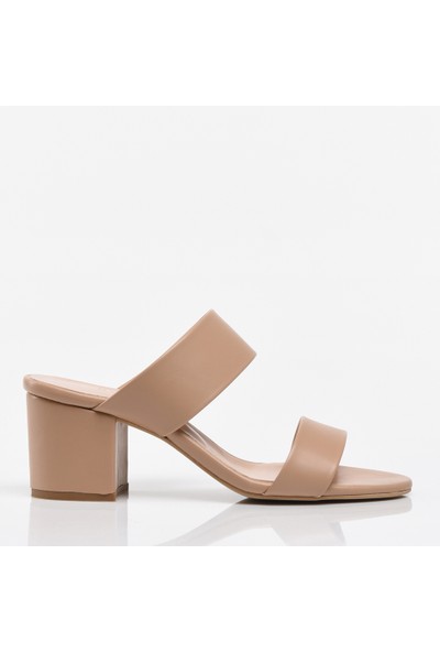 Hotiç 01TEH216490A330 Naturel Kadın Terlik