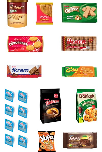 Ülker Kamp Atıştırmalık Paketi