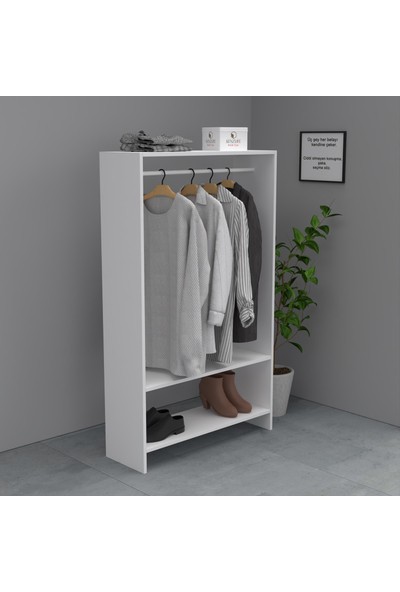 Kenzlife giysi dolabı rüknettin 120x060x30 byz gardırop