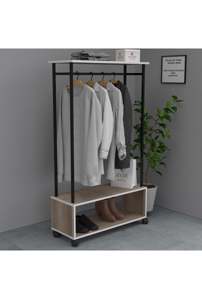 Larose askılık elbise askısı paşakapısı crd-syh 150x090x30 tekerlekli konfeksiyon dolabı Larose askılık elbise askısı paşakapısı crd-syh 150x090x30 tekerlekli konfeksiyon dolabı