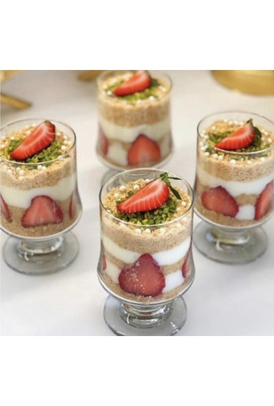 Lav Magnolia Bardağı - 6 Lı Su Meşrubat Sunum Bardağı